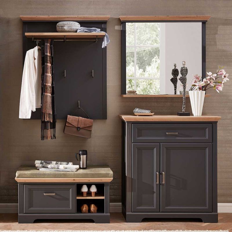 Garderobe Landhausstil Holz