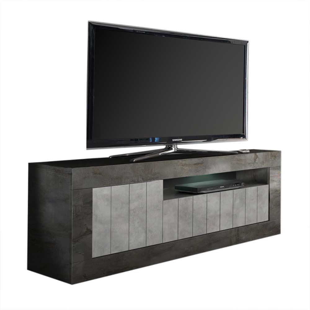 Verwunderlich Tv Lowboards Grau Bild