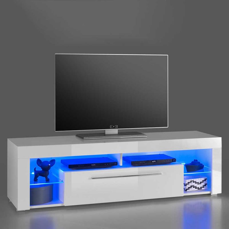 Tv Board Hochglanz Weiss