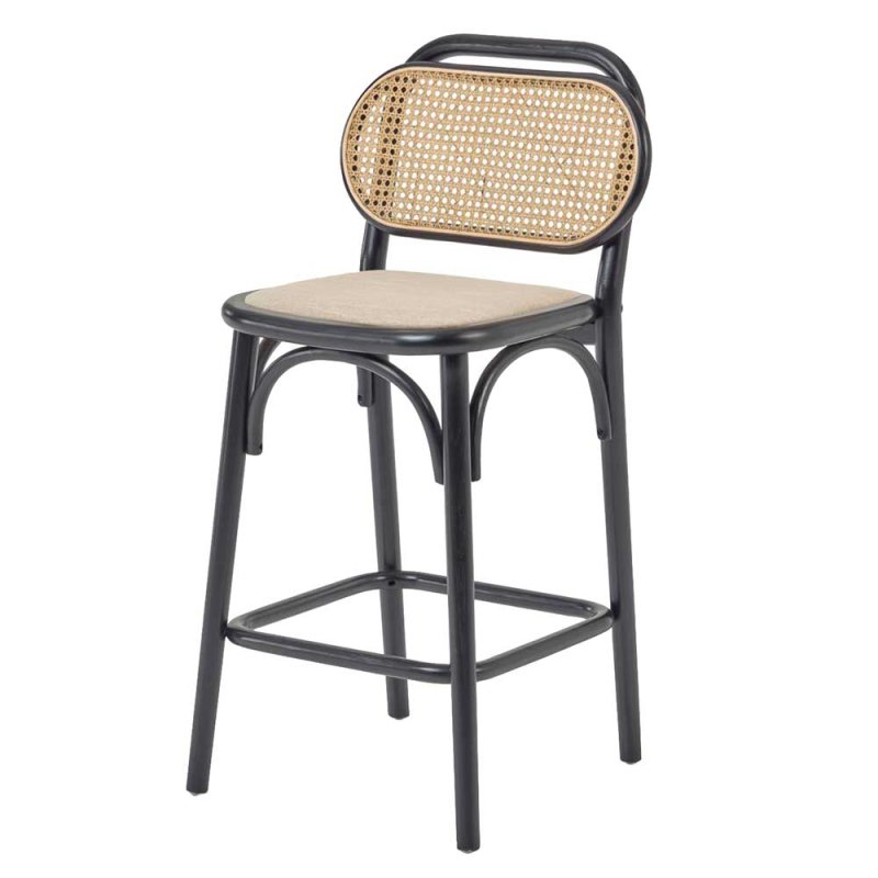 Barstühle im Kaffeehaus Stuhl Design mit Wiener Geflecht - Straits (2er ...