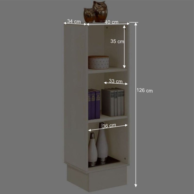 Landhaus Highboard & Regale in Creme aus Kiefer Massivholz gewachst ...
