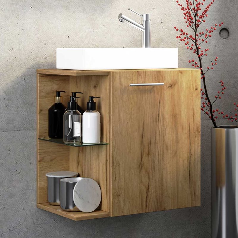 Verwunderlich Waschbeckenunterschrank 40 Cm Tief Bild