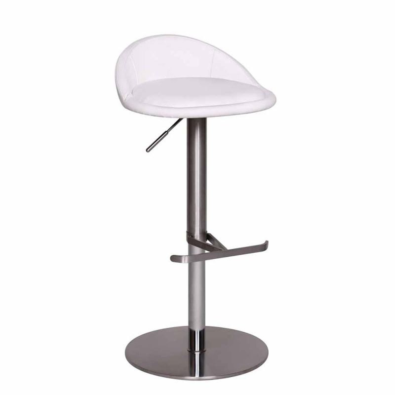 Runder Design Barhocker - höhenverstellbar Lana | Wohnen.de