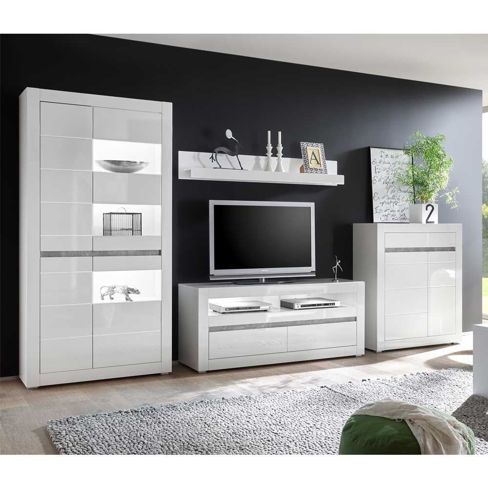 Tv Wand Weis