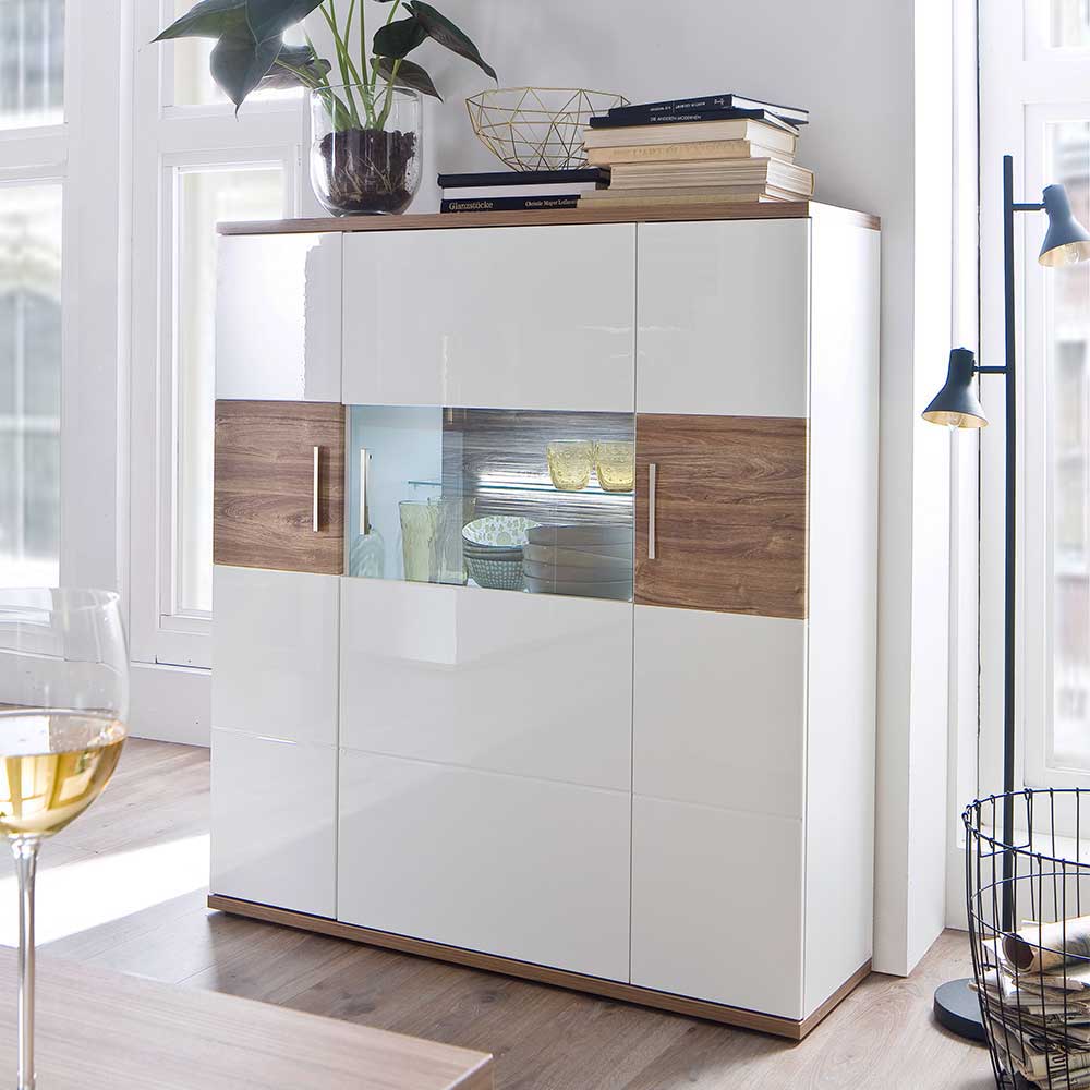 Verwunderlich Highboard 120 Cm Hoch Fotos