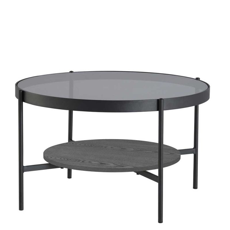 Couchtisch Rauchglas Schwarz