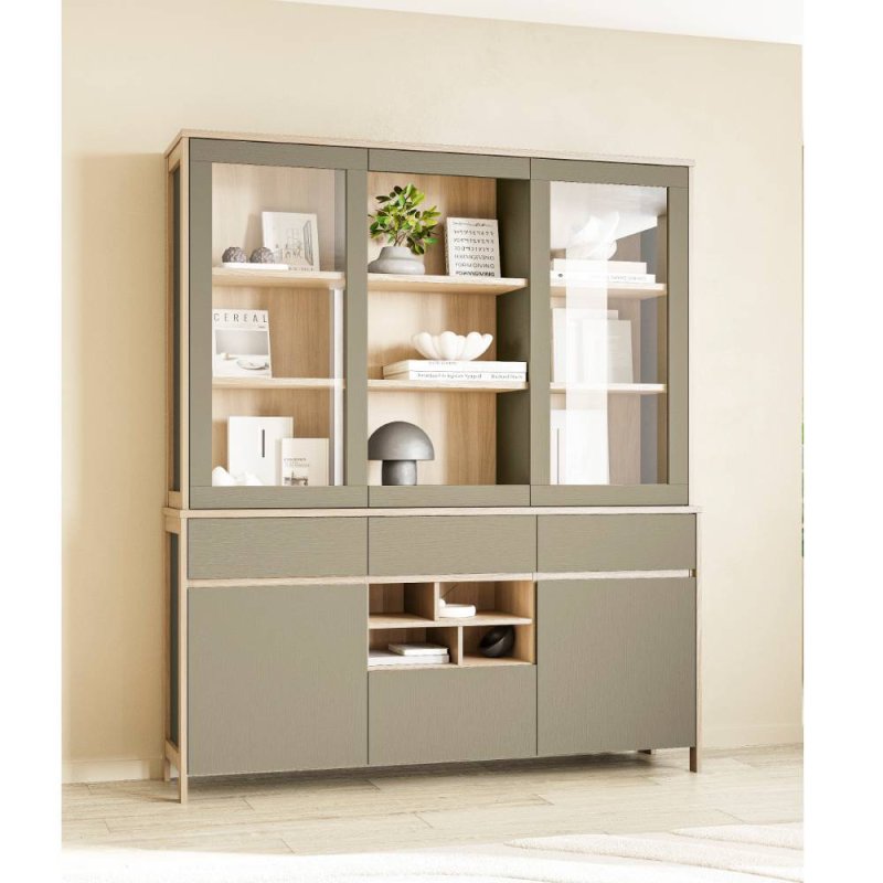 Buffetschrank in Eukalyptus und Eiche Optik - Scandi Chic - Promo