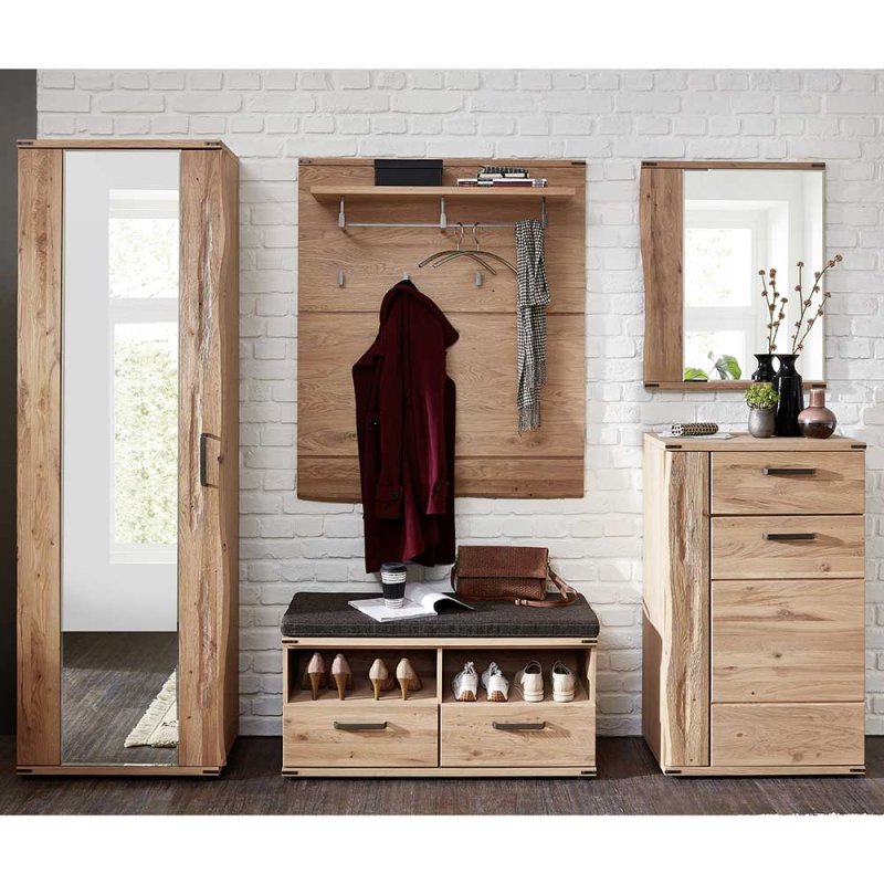 Garderobe Holz Massiv