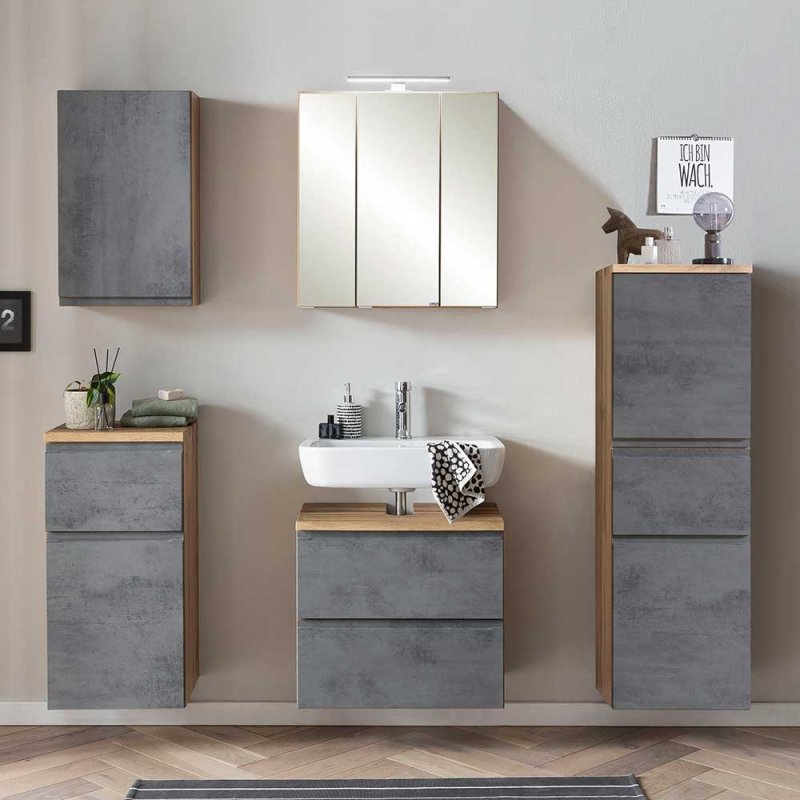 Beton Waschbecken Mit Unterschrank